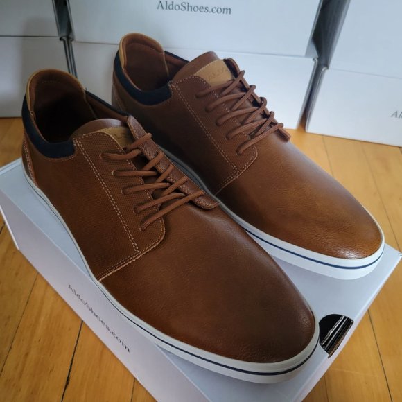 Shoes | Aldo Mens Dwain In Light Brown Loptop Sneakers | Poshmark
